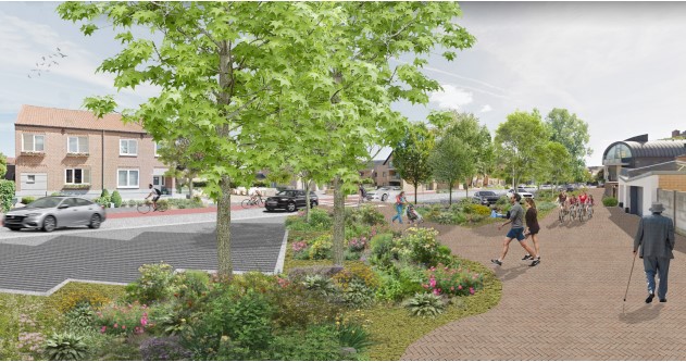 Start werken Witte Torenwal 31 maart | Bree